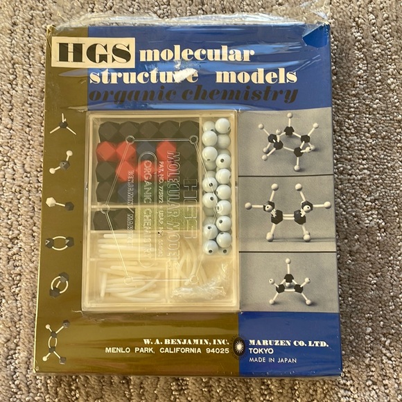 HGS | Office | Hgs Vintage Molecular Structure Models Organic Chemistry ...